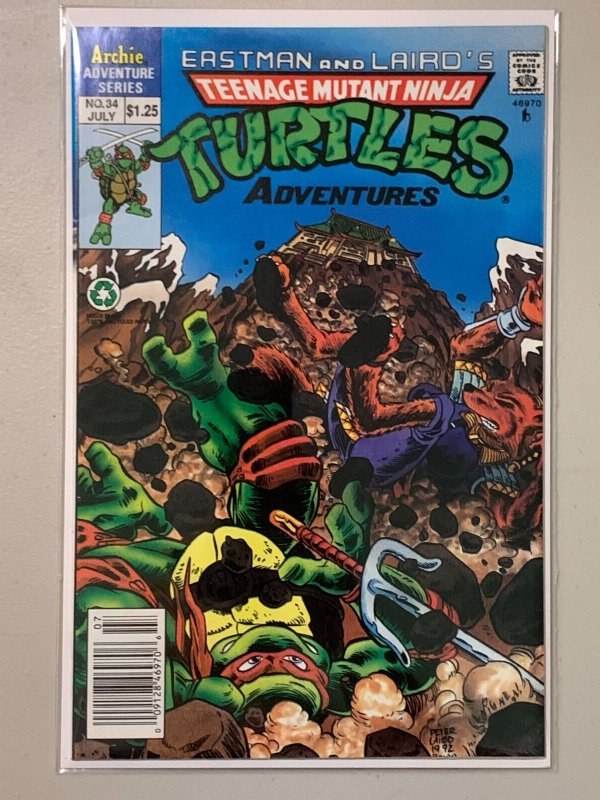 Teenage Mutant Ninja Turtles Adventures #34 NM- Charlie Llama 1st ...