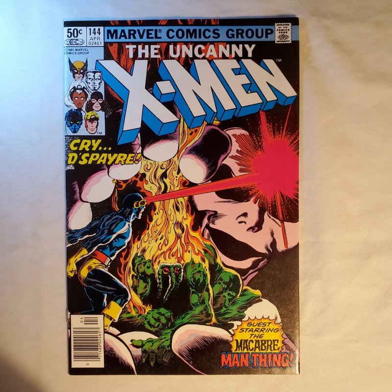 Uncanny X-Men 144 Fine/Very Fine Cover by Joe Rubinstein | Comic Books ...