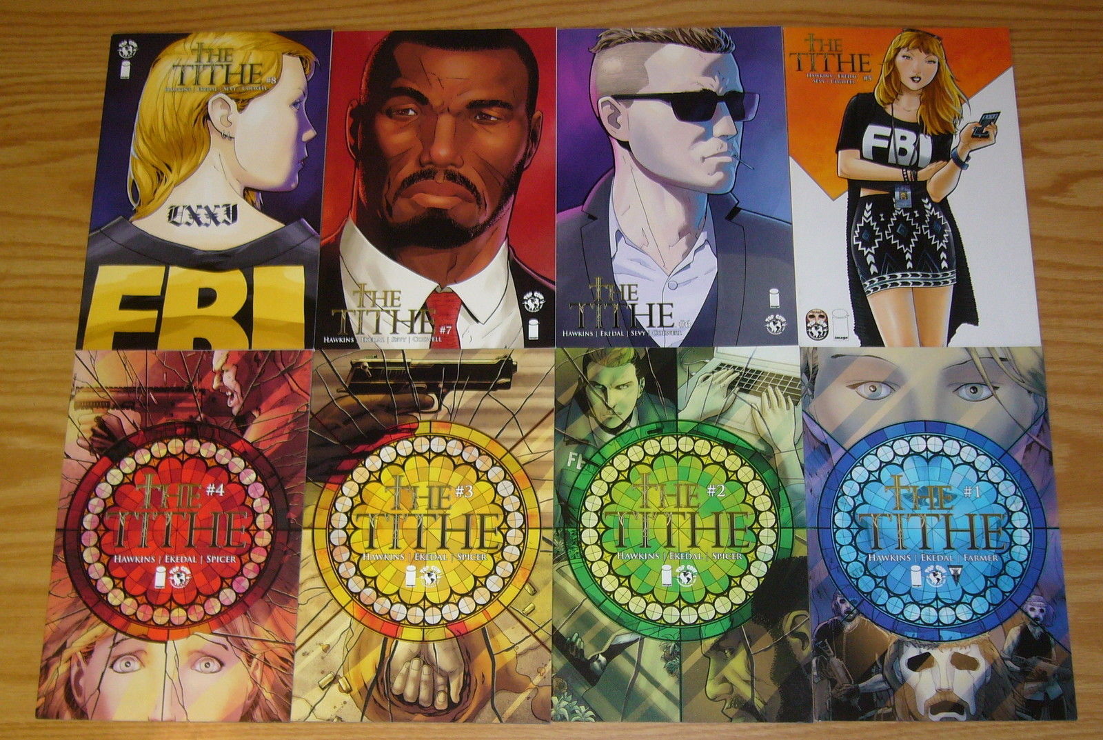 the Tithe #1-8 VF/NM complete series - all A variants - matt hawkins ...