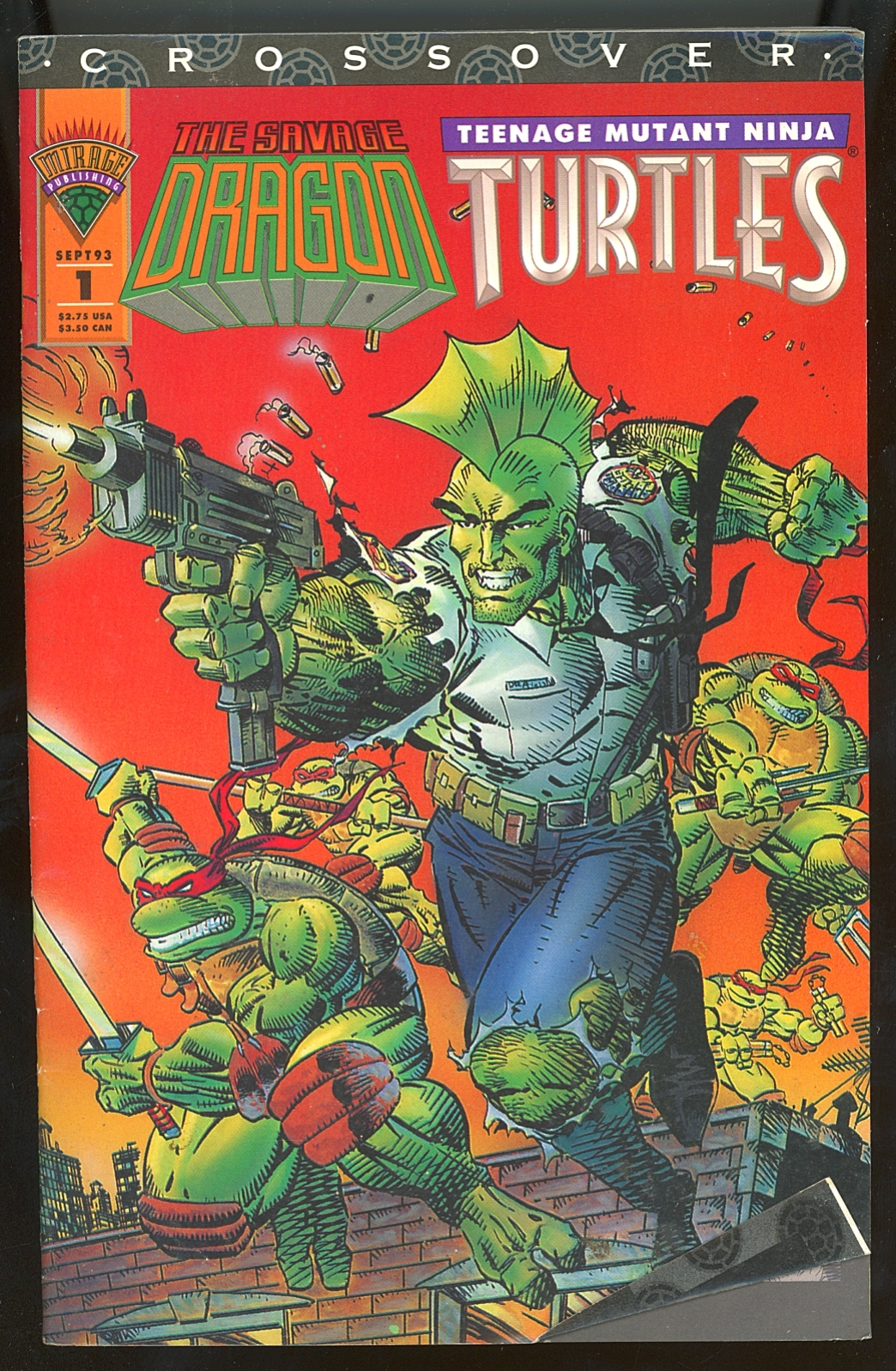 Savage Dragon/Teenage Mutant Ninja Turtles Crossover (1993) Teenage ...