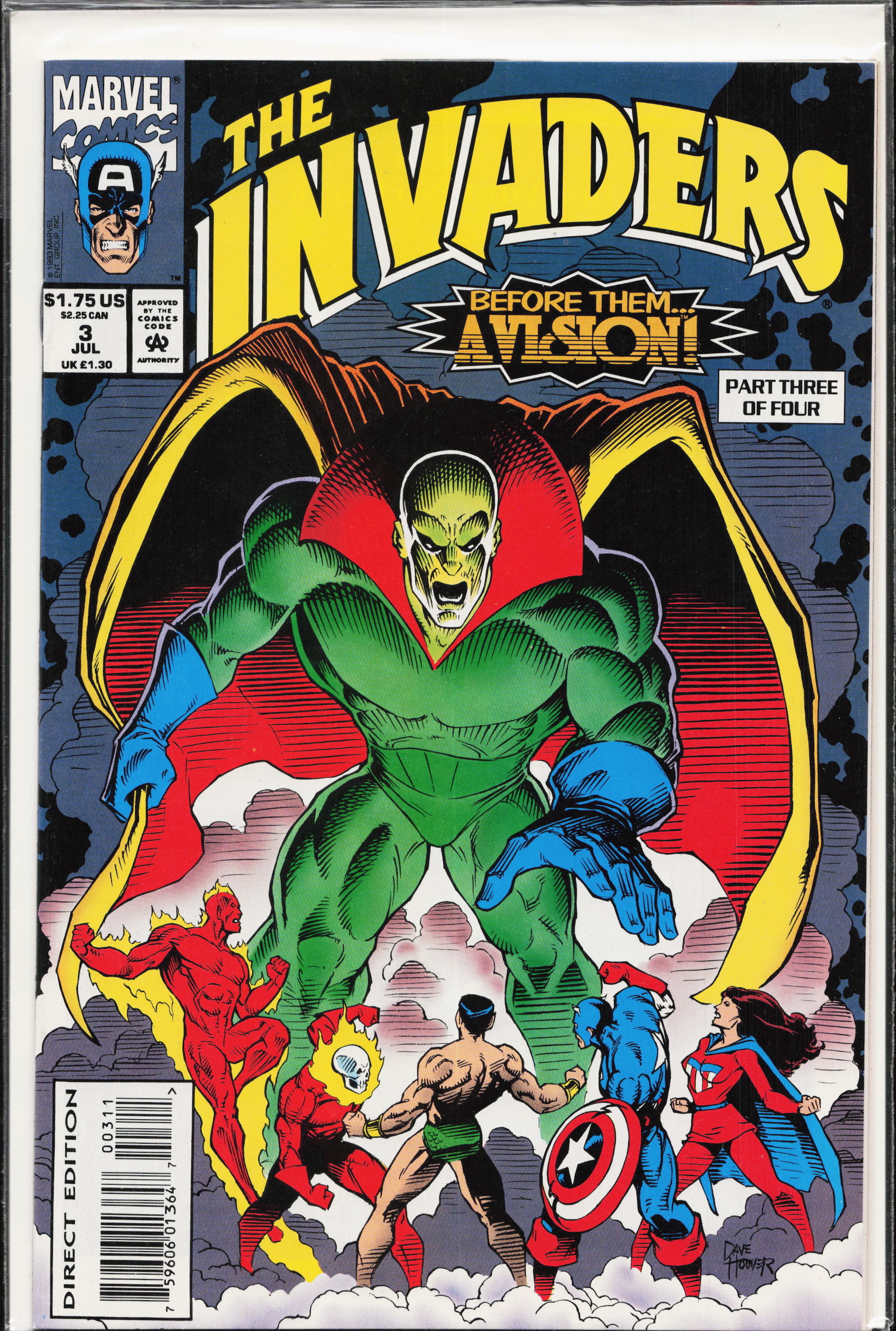 The Invaders #3 (1993) The Invaders | Comic Books - Modern Age, Marvel ...