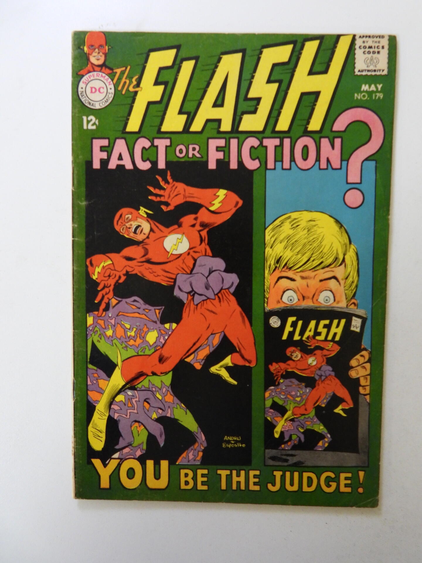 The Flash #179 (1968) FN condition | Comic Books - Silver Age, DC ...