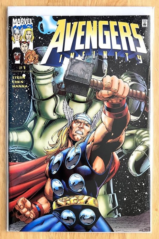 Avengers Infinity 1 Dynamic Forces Thor Variant Cover (2000) B7 | Comic ...