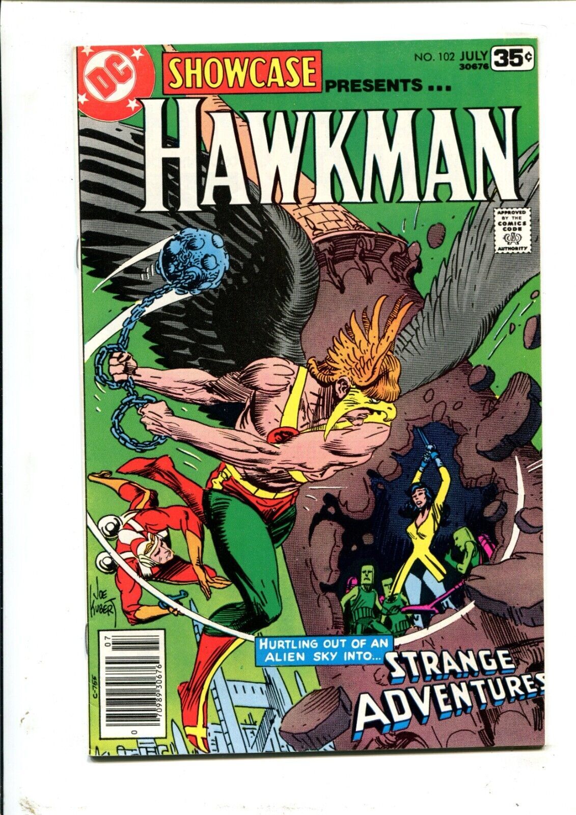 Showcase LOT #101-103 - Featuring Hawkman. Joe Kubert Cover Art. (8.0/8 ...