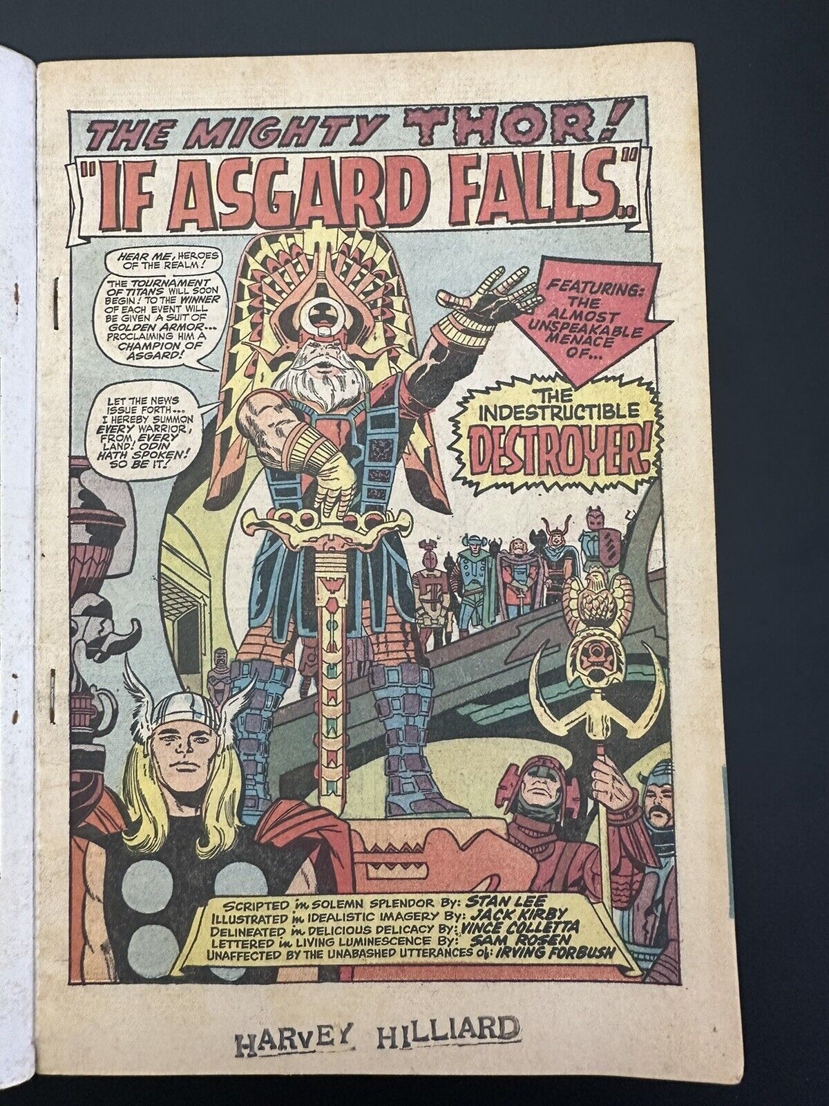 Thor Annual 2 King-Size Special VG/FN Thor battles the Destroyer ...