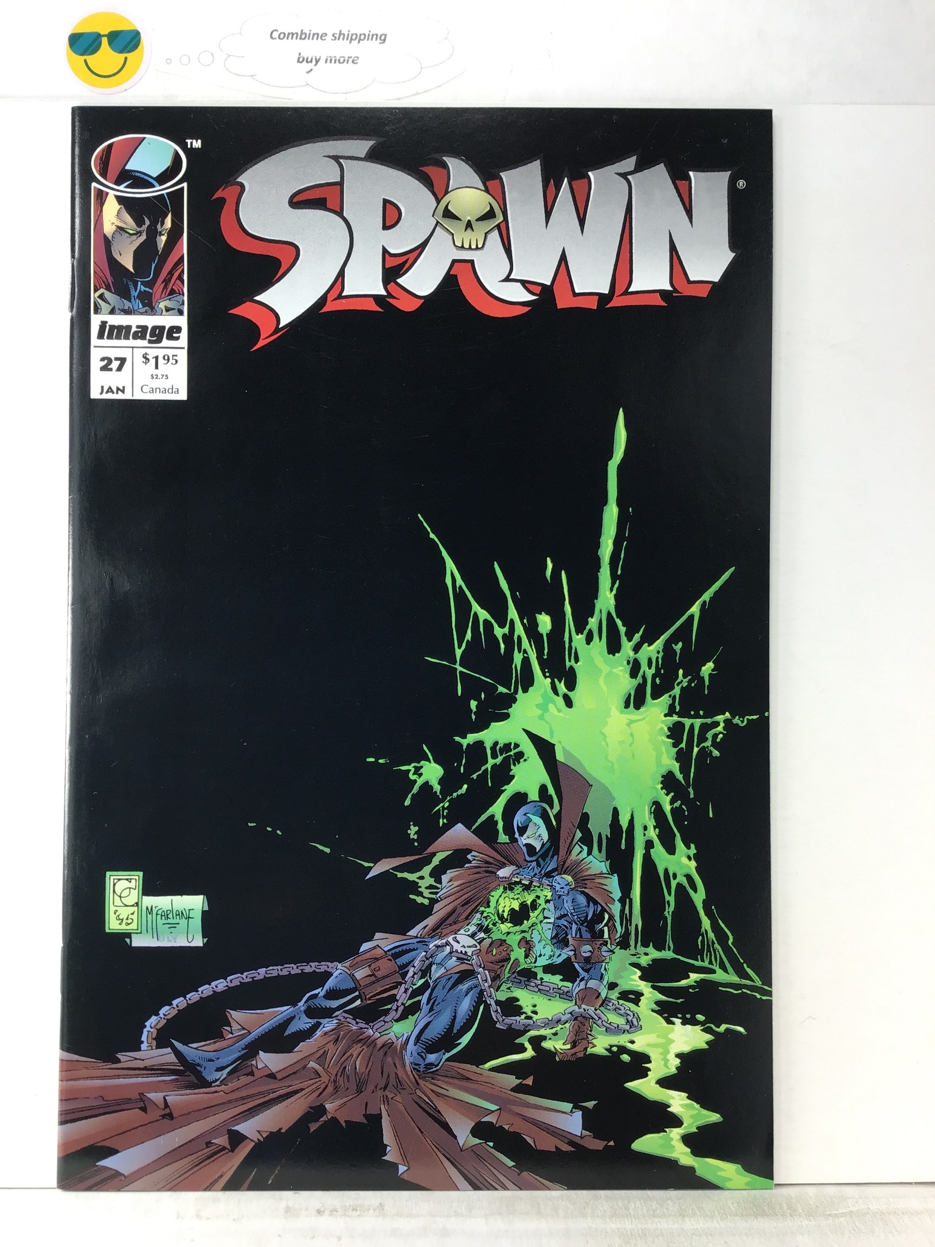 Spawn #27 (1995) vfn key 1st app The Curse McFarlane cover and art | Comic Books - Modern Age ...