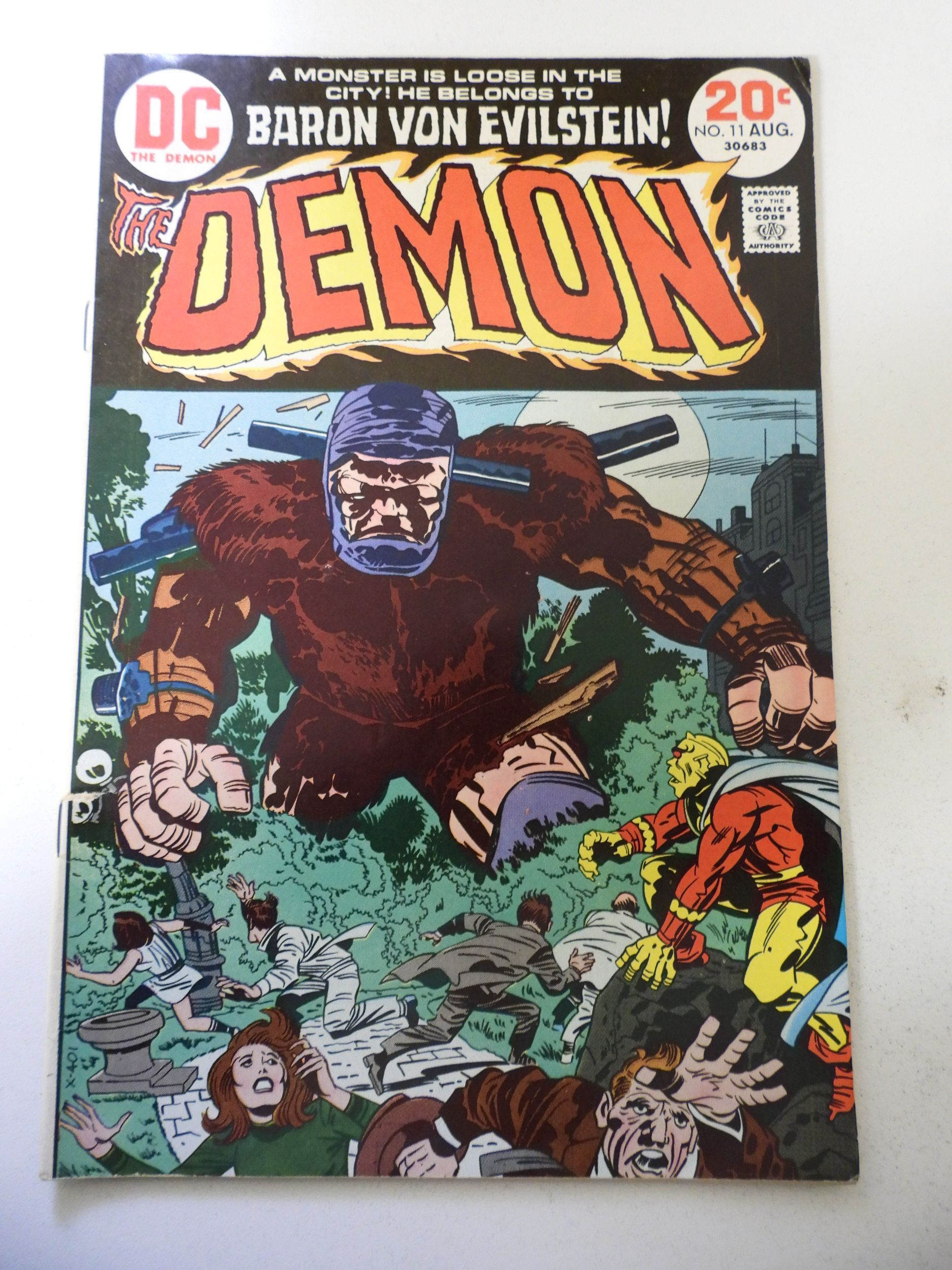 The Demon #11 (1973) VG Condition 1" tear through book on spine | Comic ...