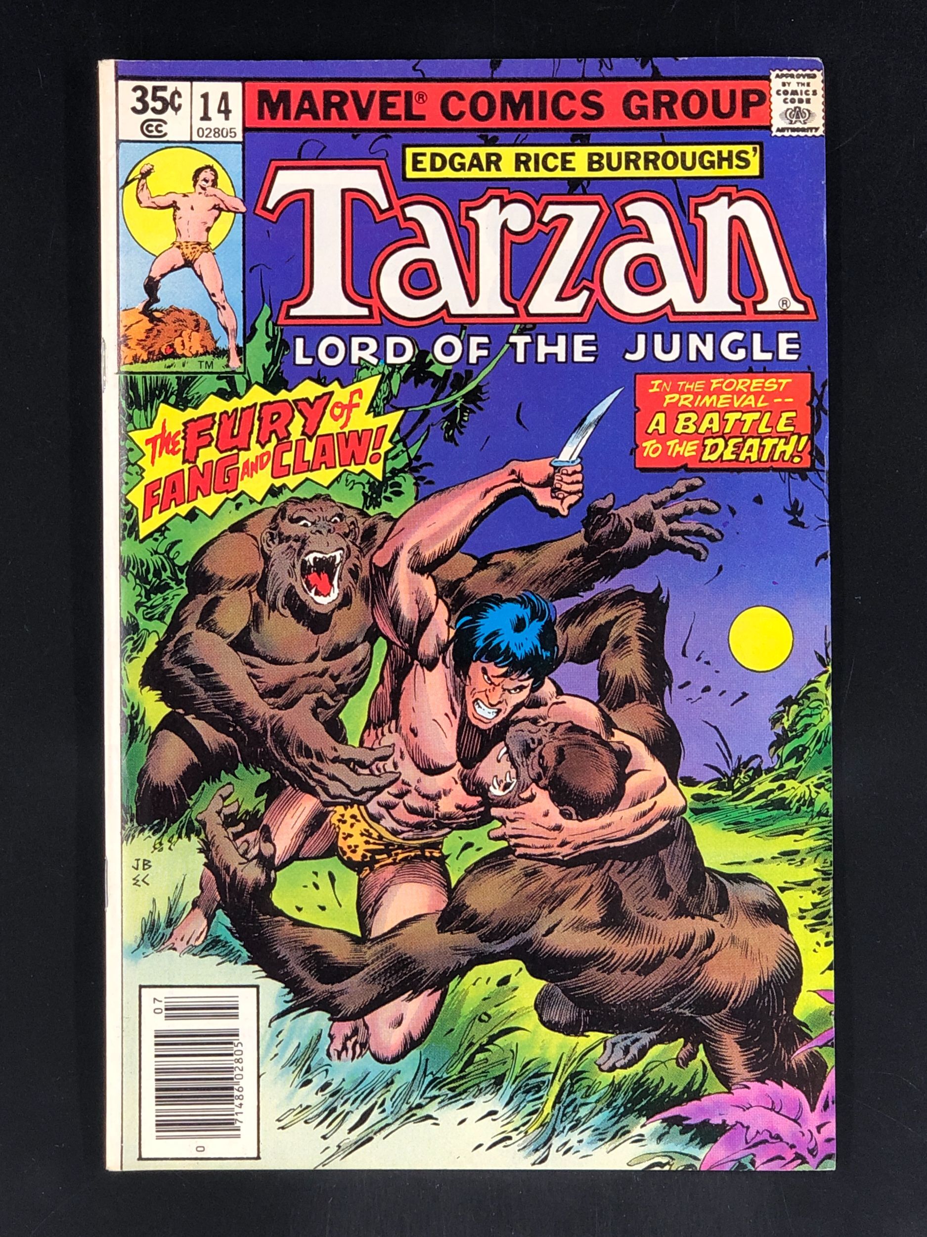Tarzan #14 (1978) | Comic Books - Bronze Age, Marvel, Tarzan, Jungle ...