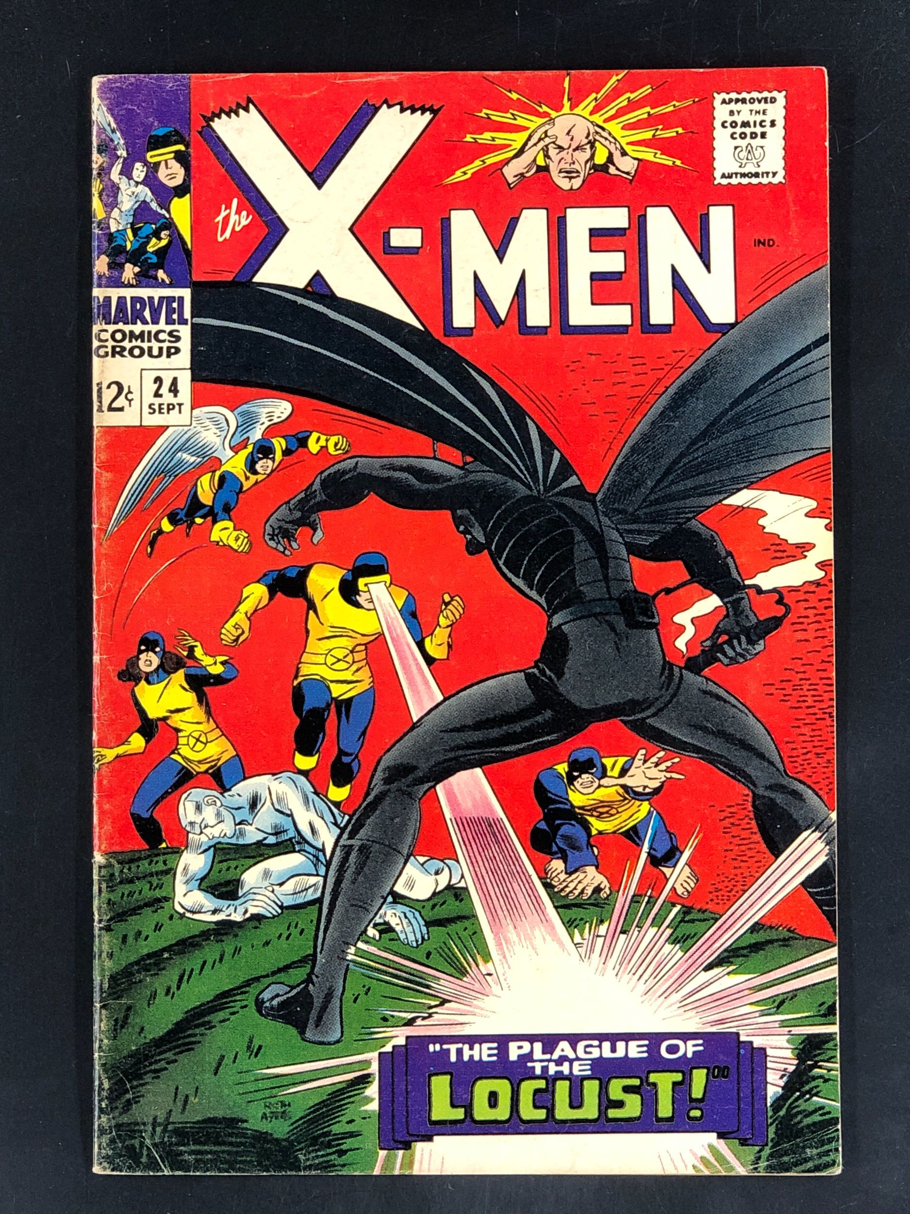 The X-Men #24 (1966) VG- 1st Appearance of Locust! | Comic Books ...