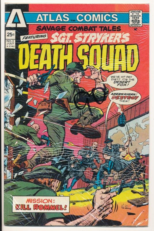 Atlas Comics Sgt. Stryker's Death Squad #3 FINE/VF 7.0 +/- (HX34 ...