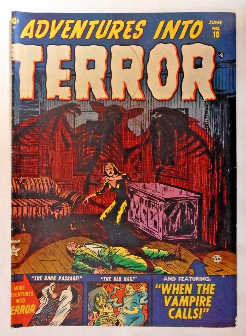 Adventures Into Terror #10vg+, Krigstein Art! | International - Comic ...