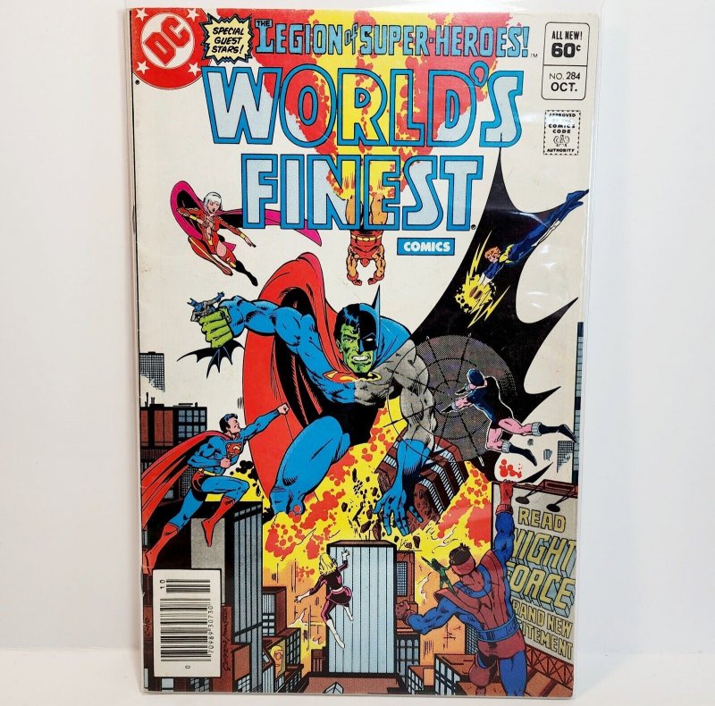 1982 DC Comics Legion Of Superheroes #284 World's Finest Comic Book ...