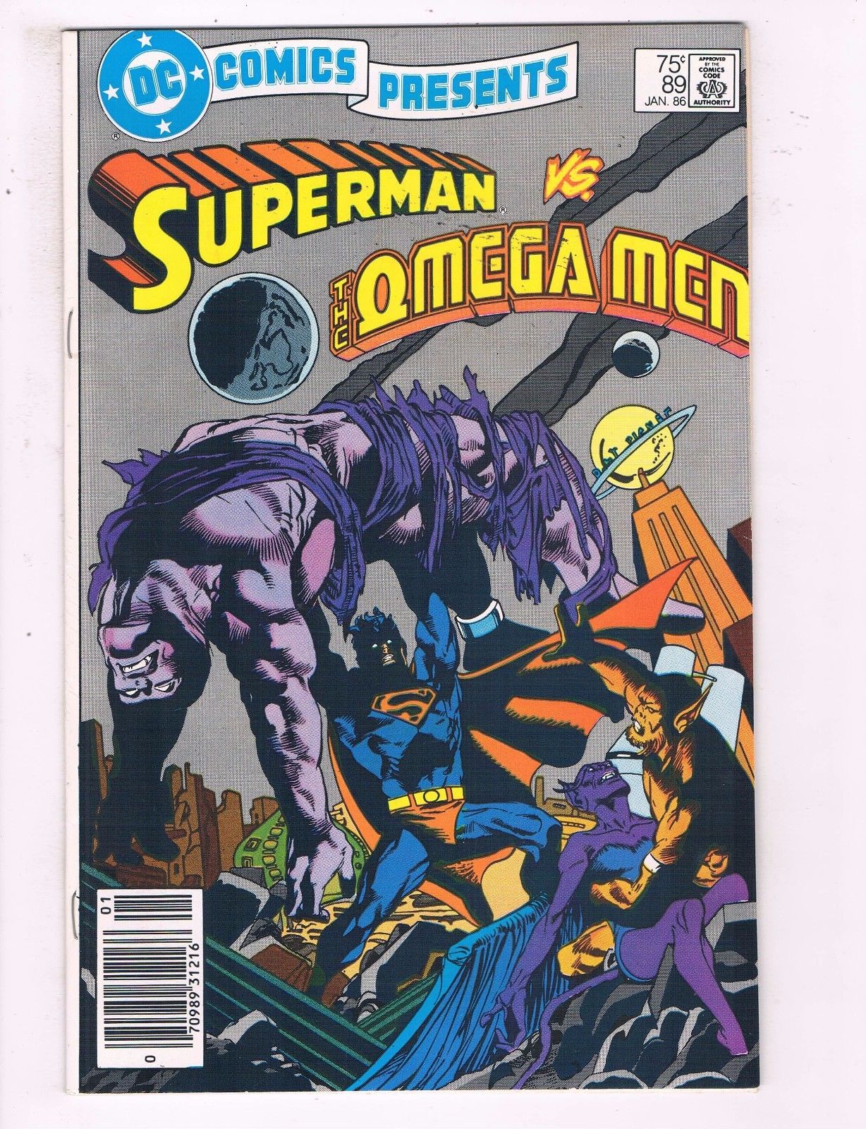 DC Comics Presents Superman Vs The Omega Men #89 VF DC Comics Comic ...