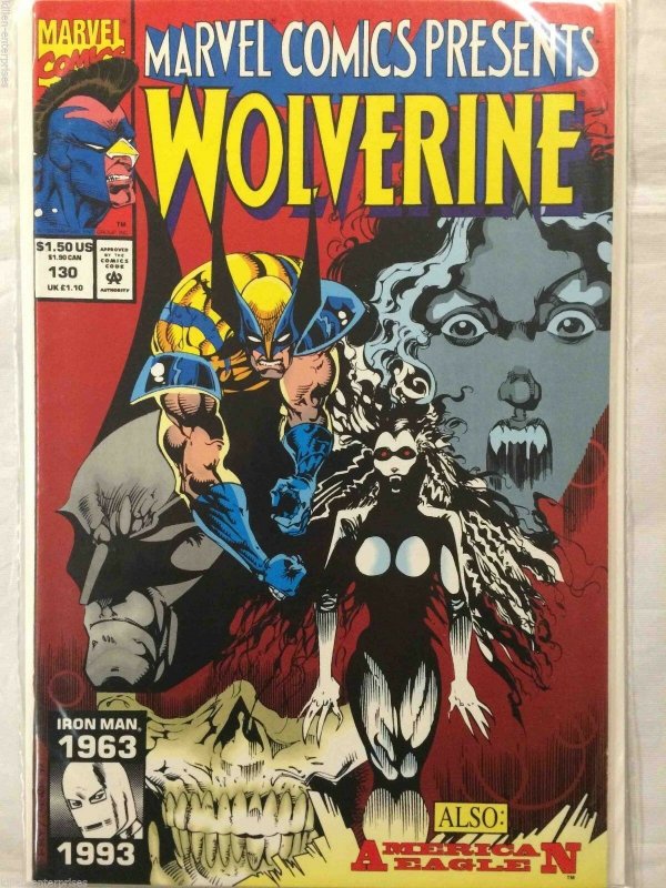 Marvel Comics Presents #130 Comic Book Marvel 1993 Wolverine | Comic ...