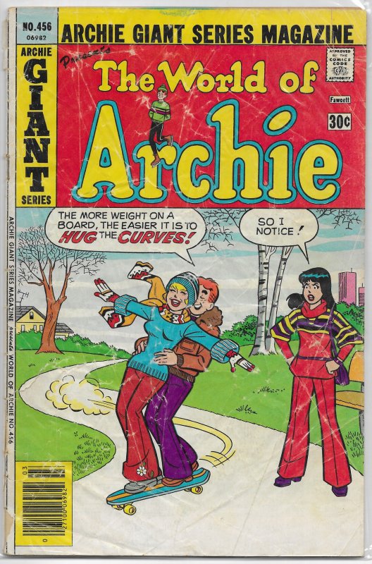 Archie Giant Series Magazine #456 FR/GD World of Archie | Comic Books ...