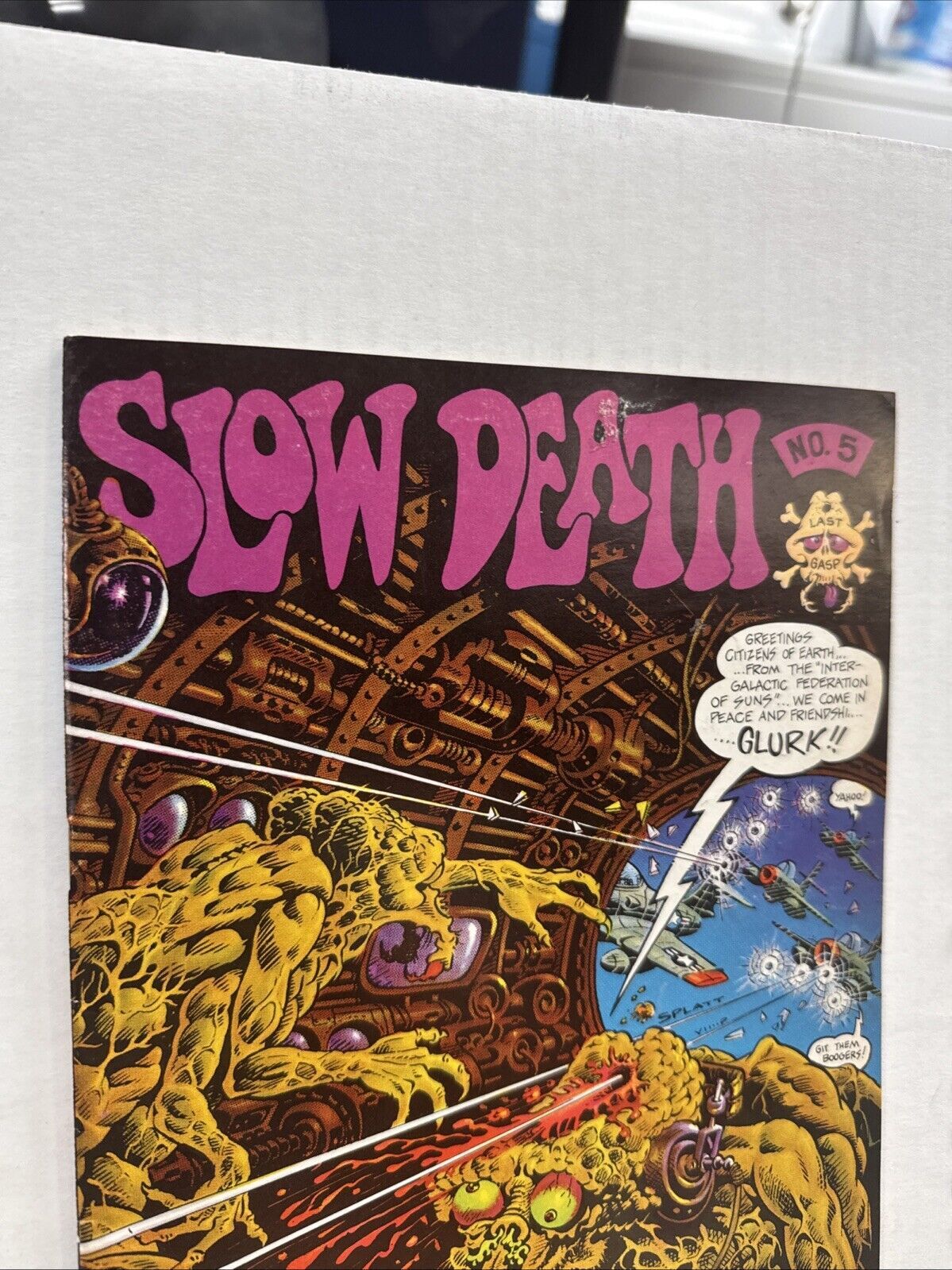 Slow Death #5 Underground Comic R Corben Rand Holmes 1st Print Comix ...