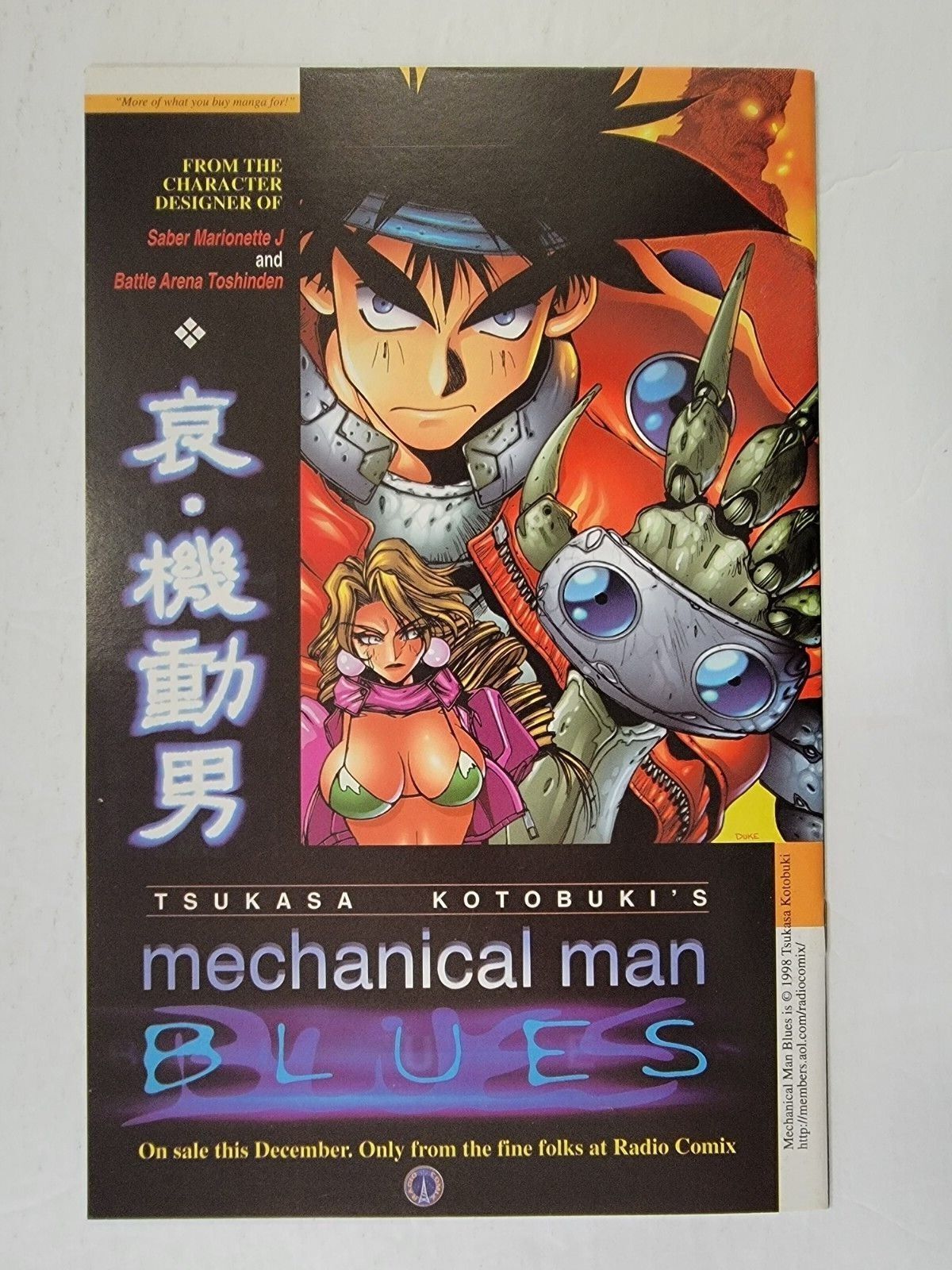 Genus(Radio/Sin Factory 1997) 32, 34! 2 books total! SCARCE, high grade ...