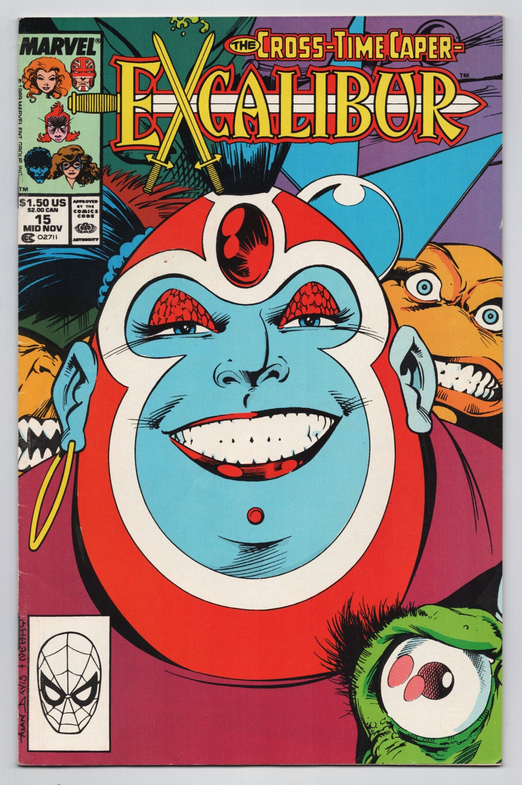 Excalibur #15 Phoenix | Nightcrawler (Marvel, 1989) VG/FN | Comic Books ...
