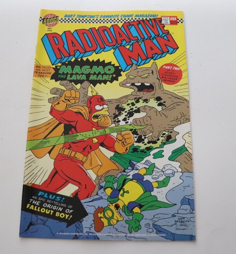 Radioactive Man #88 1994 The Simpsons | Comic Books - Modern Age, Bongo ...