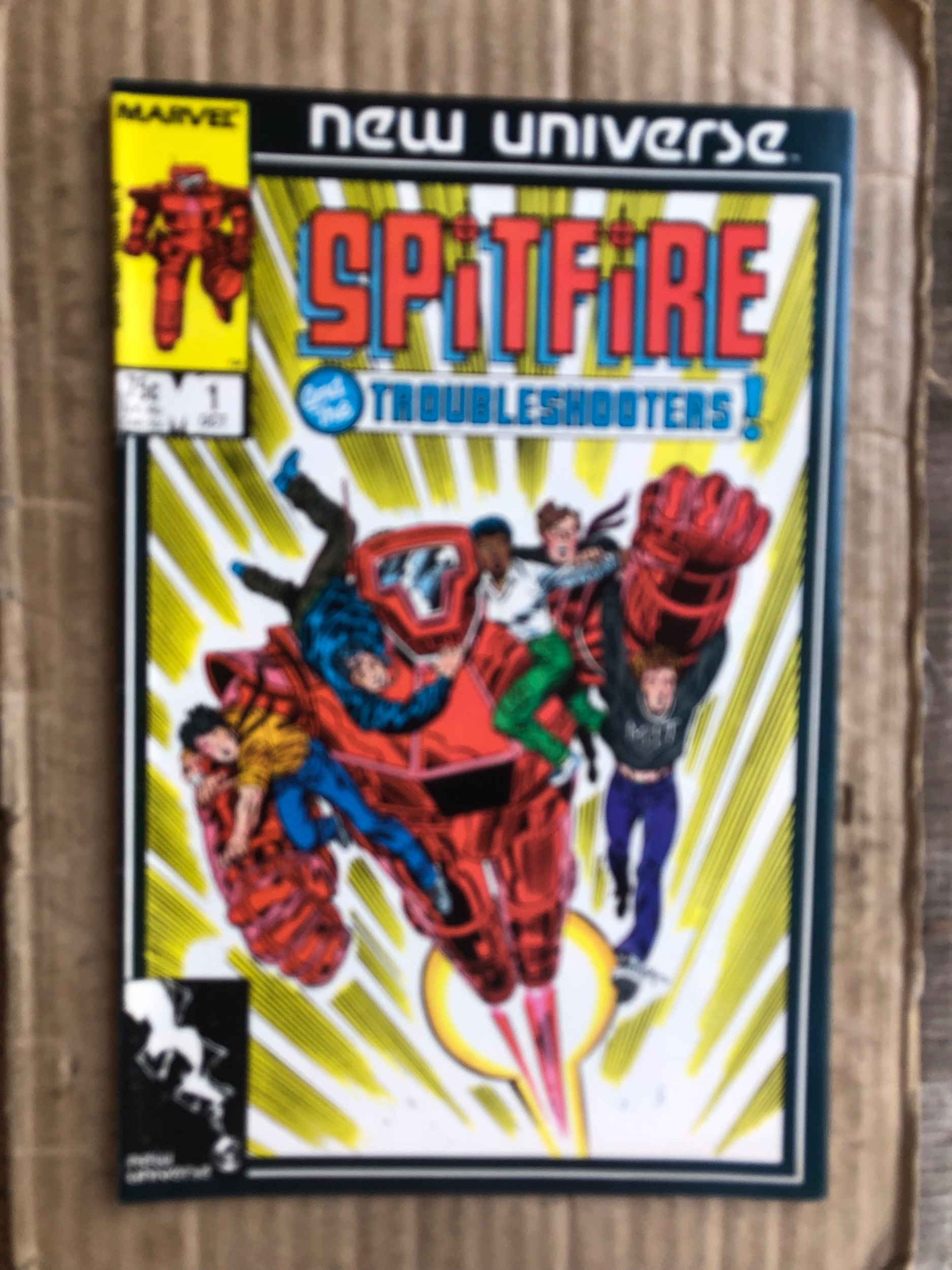 Spitfire and the Troubleshooters #1 (1986) | Comic Books - Copper Age ...