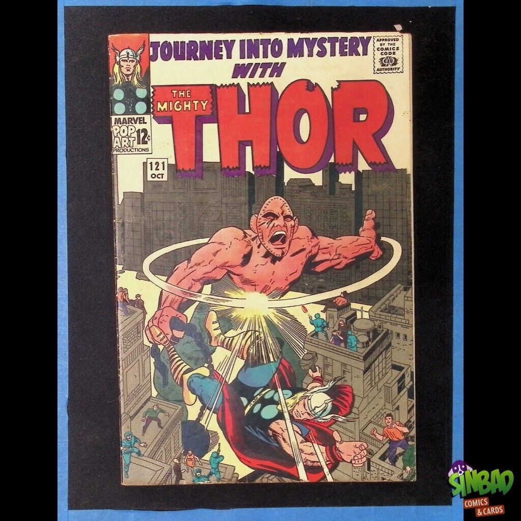 Journey Into Mystery, Vol. 1 121A Iconic cover art by Jack Kirby ...