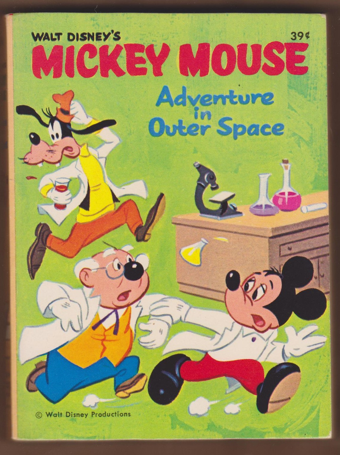 Mickey Mouse Adventures in Outer Space Big Little Book | Comic Books ...