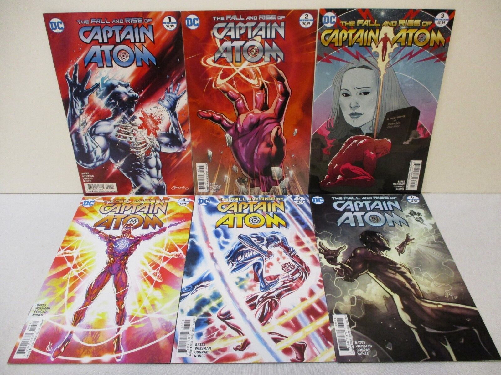 The Fall and Rise of Captain Atom 1-6 Complete - DC Comics 2017 | Comic ...