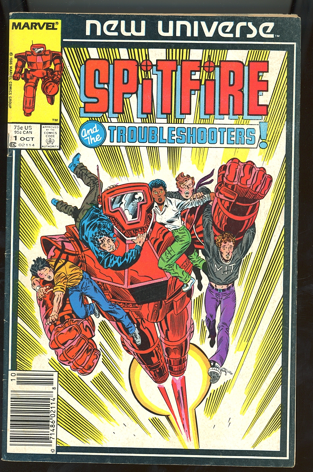 Spitfire and the Troubleshooters #1 (1986) Spitfire | Comic Books ...