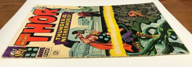 Thor #130 VG; Marvel | Tana Nile - Jack Kirby - Stan Lee - Hercules ...