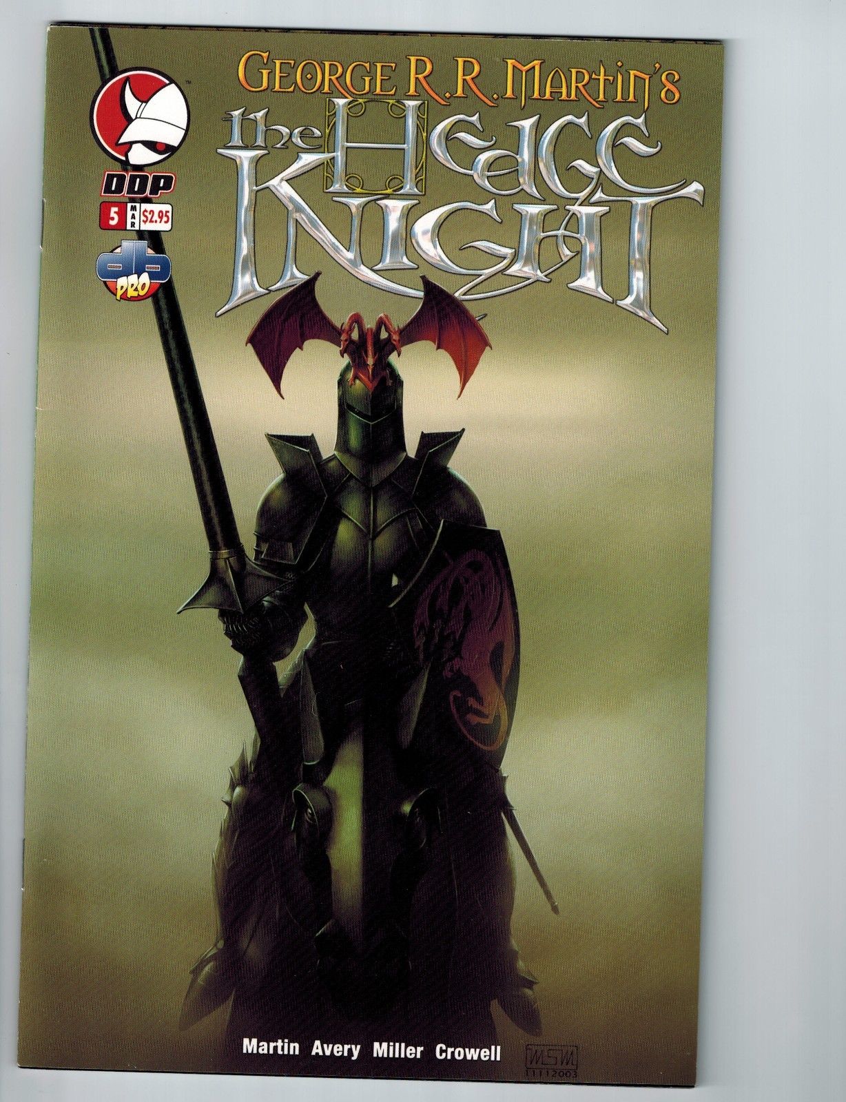 Hedge Knight # 5 Dabel Brothers Personal Collection Game Of Thrones DDP ...