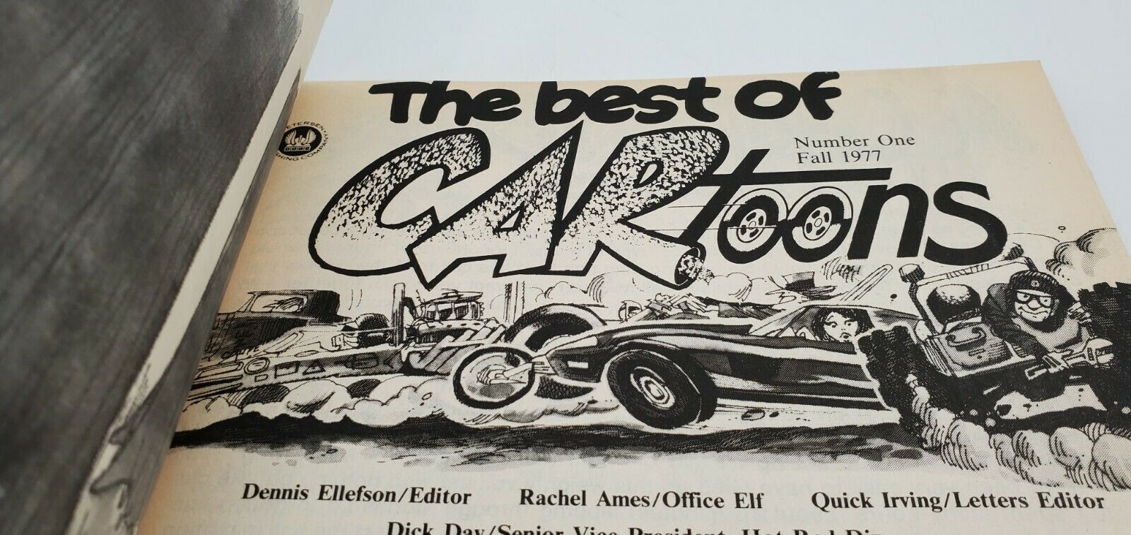1977 CARTOONS Magazine FALL Comic Mag ORIGINAL "The Best of" w/Iron On ...