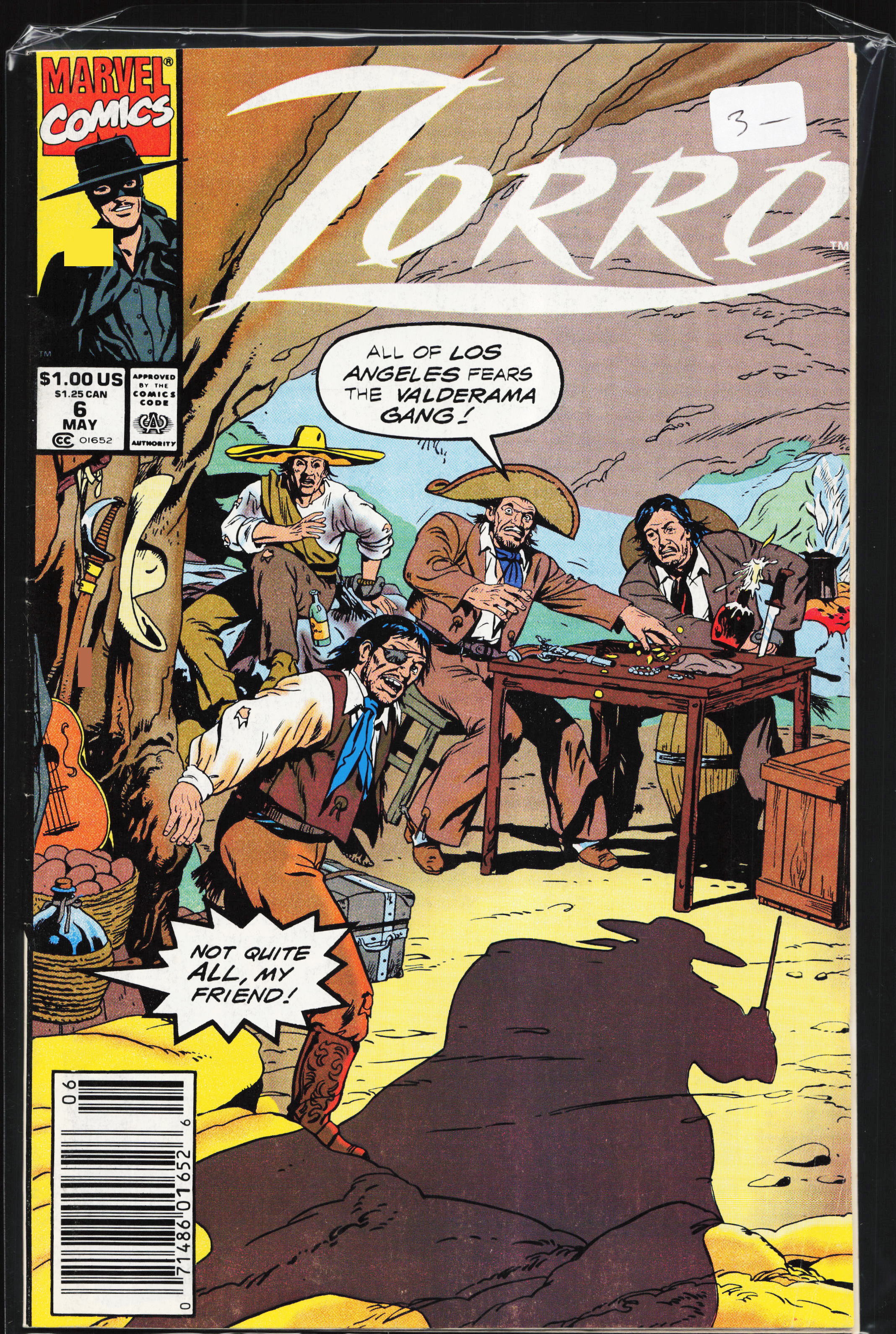 Zorro #6 (1991) Zorro | Comic Books - Copper Age, Marvel, Zorro ...
