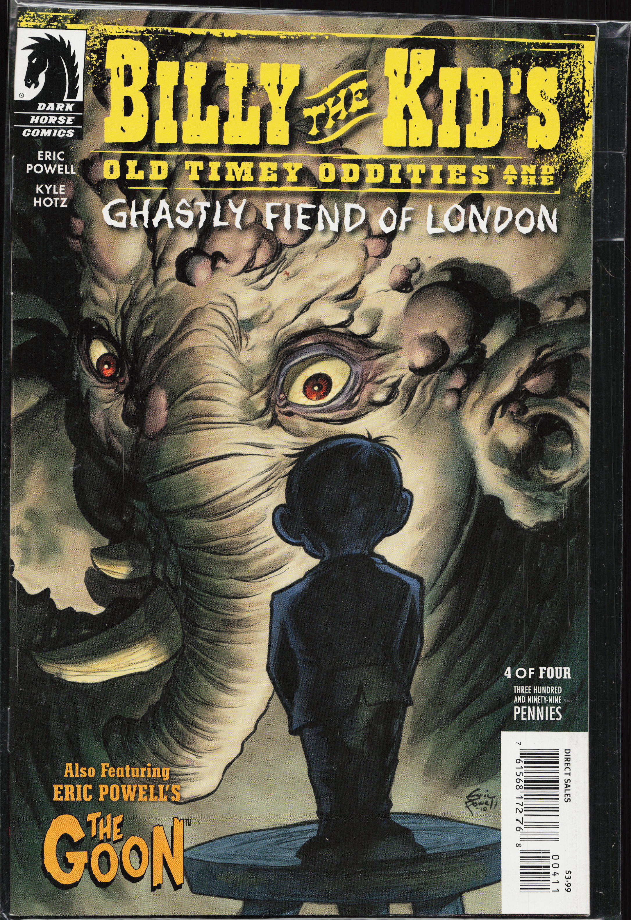Billy the Kid's Old Timey Oddities and the Ghastly Fiend of London #4 (2011) | Comic Books ...