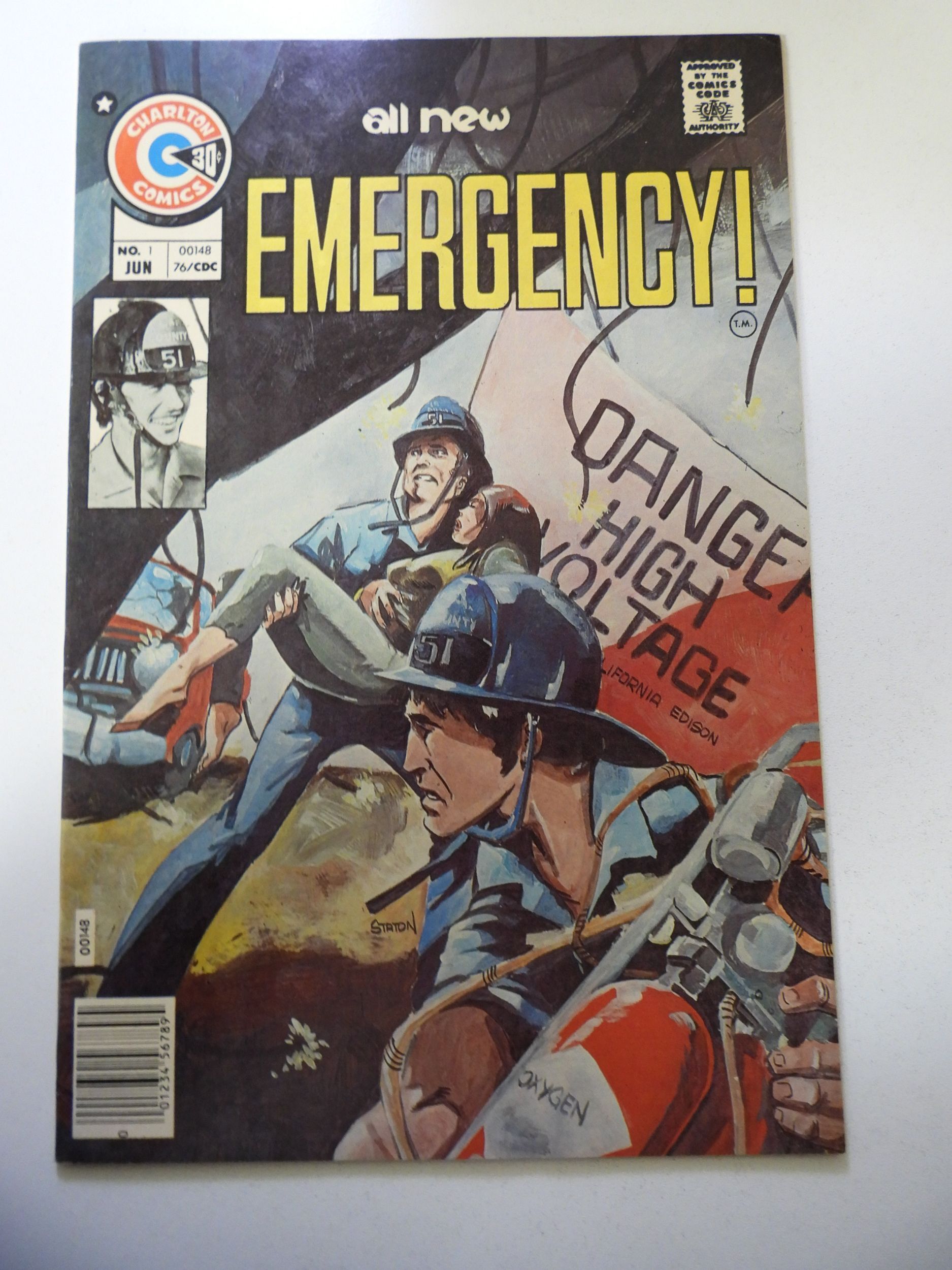 Emergency #1 (1976) | Comic Books - Bronze Age, Charlton / HipComic