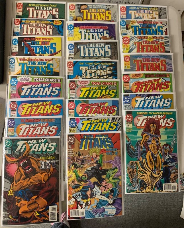 Custom comic lot X books, Alpha Flight, Teen Titans | Comic Books ...