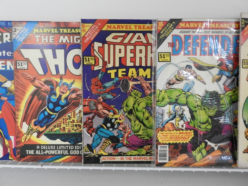 Huge Lot of (30) Treasury Edition Comics!! W/Batman, Spider-man, Hulk+ ...