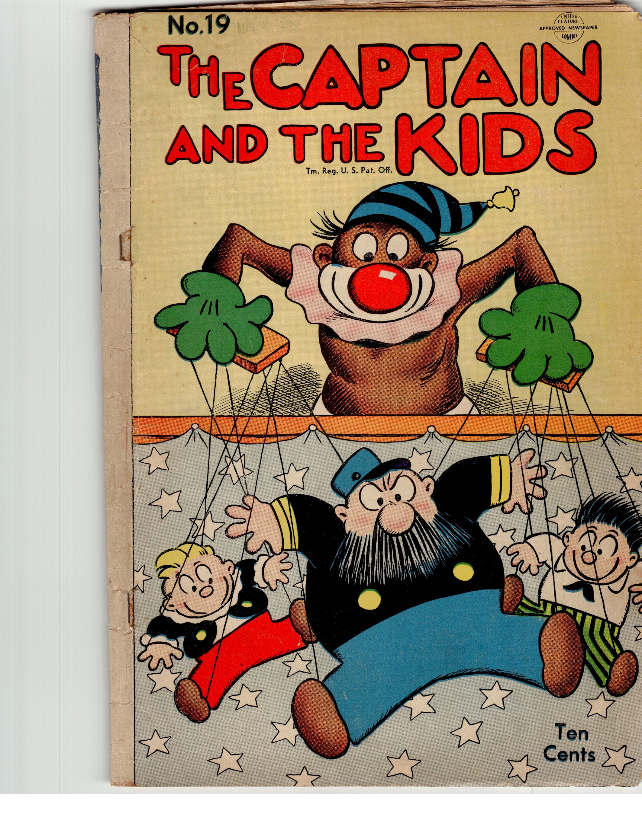 The Captain and the Kids #19 (1950) The Captain | Comic Books - Golden ...