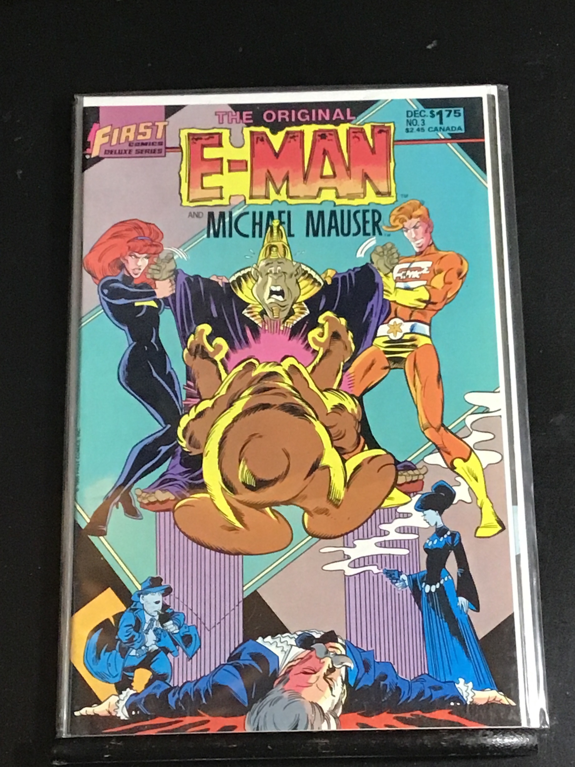 The Original E-Man and Michael Mauser #3 (1985) | Comic Books - Copper ...