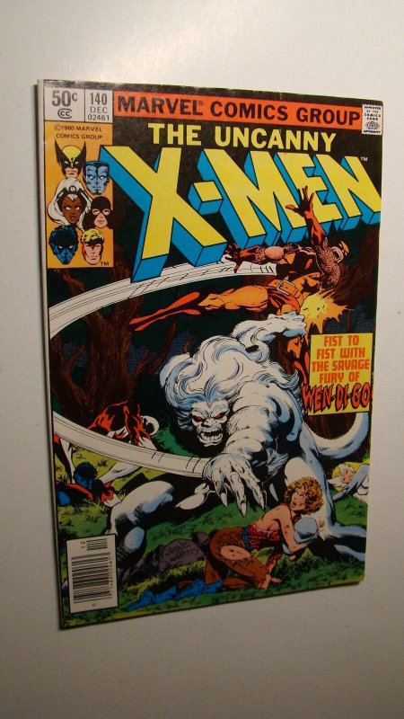 X-Men 140 *Nice Copy* Alpha Flight Disbands VS Wendigo Bronze AGE ...