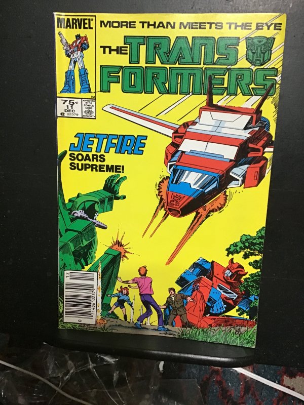 The Transformers #11 (1985) Original series! 1st Jetfire! High-grade ...