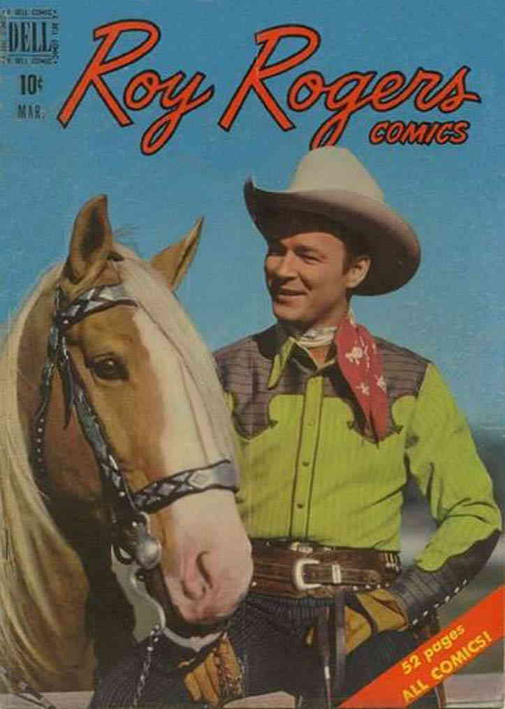 Roy Rogers Comics #27 GD ; Dell | low grade comic March 1950 western ...