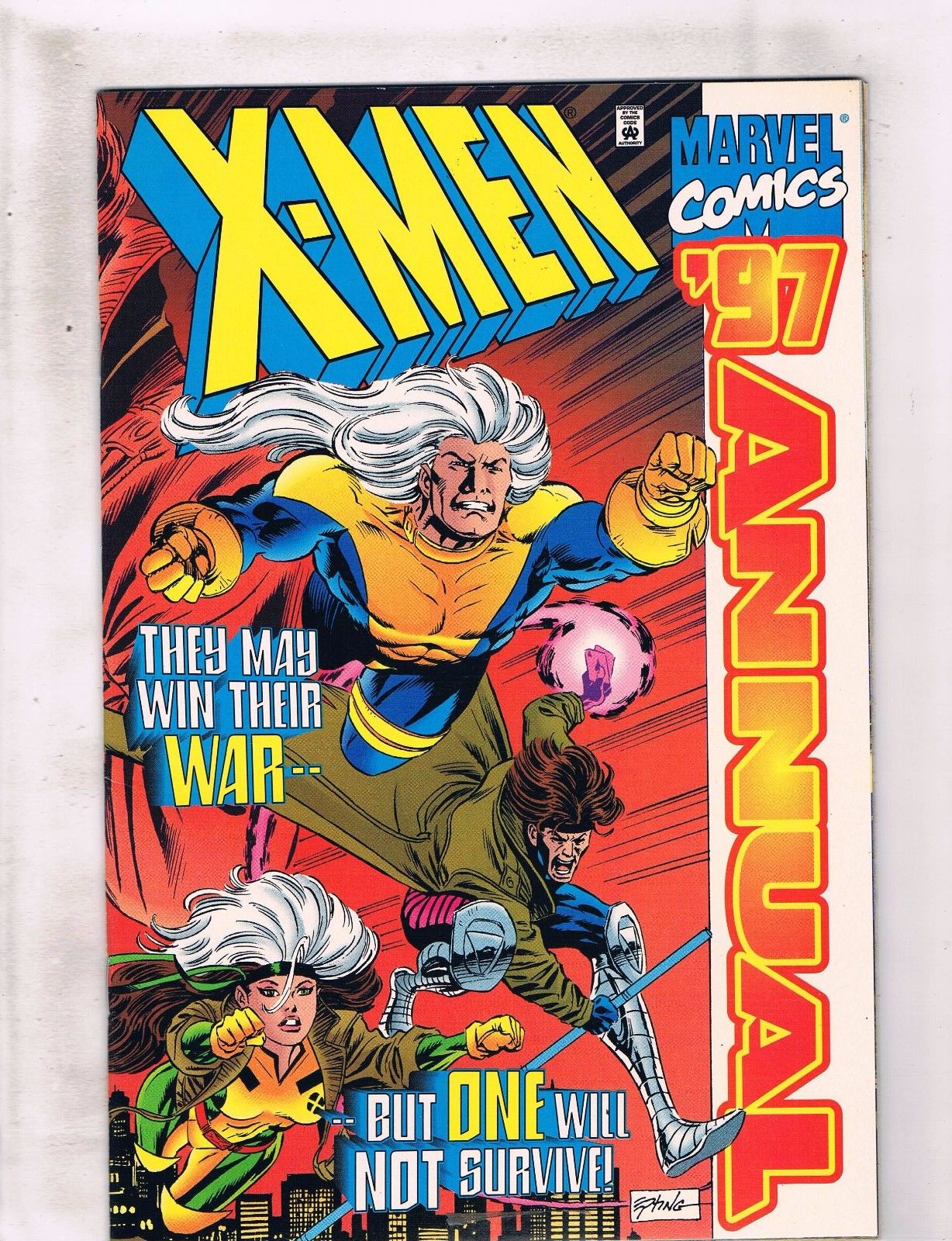 7 Marvel X-Men Comics Onslaught 1 (2) Team X 2000 1 + Annuals 97' 98 ...