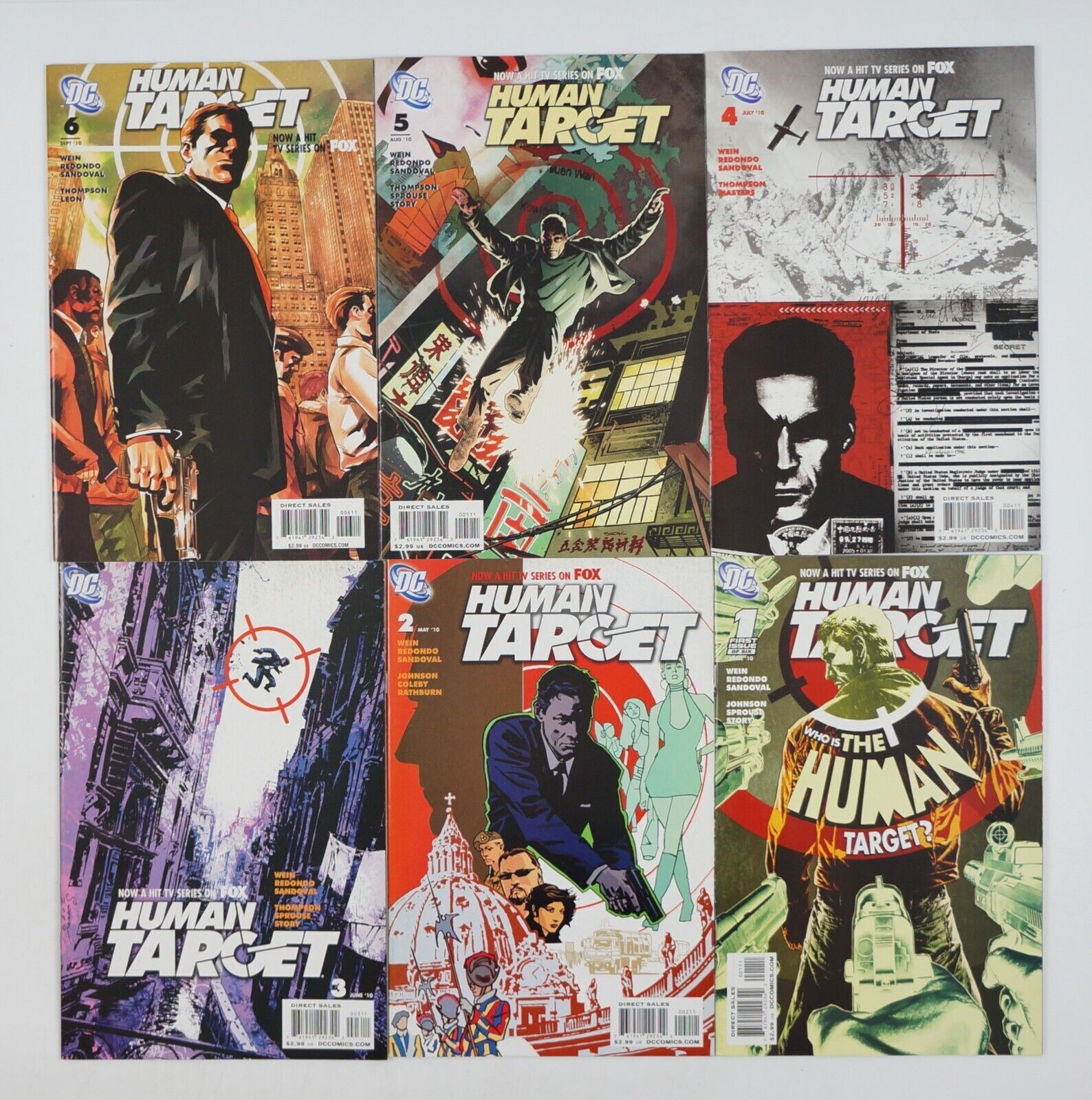 Human Target Vol. 3 #1-6 VF/NM complete series ; DC | Full Runs & Sets ...