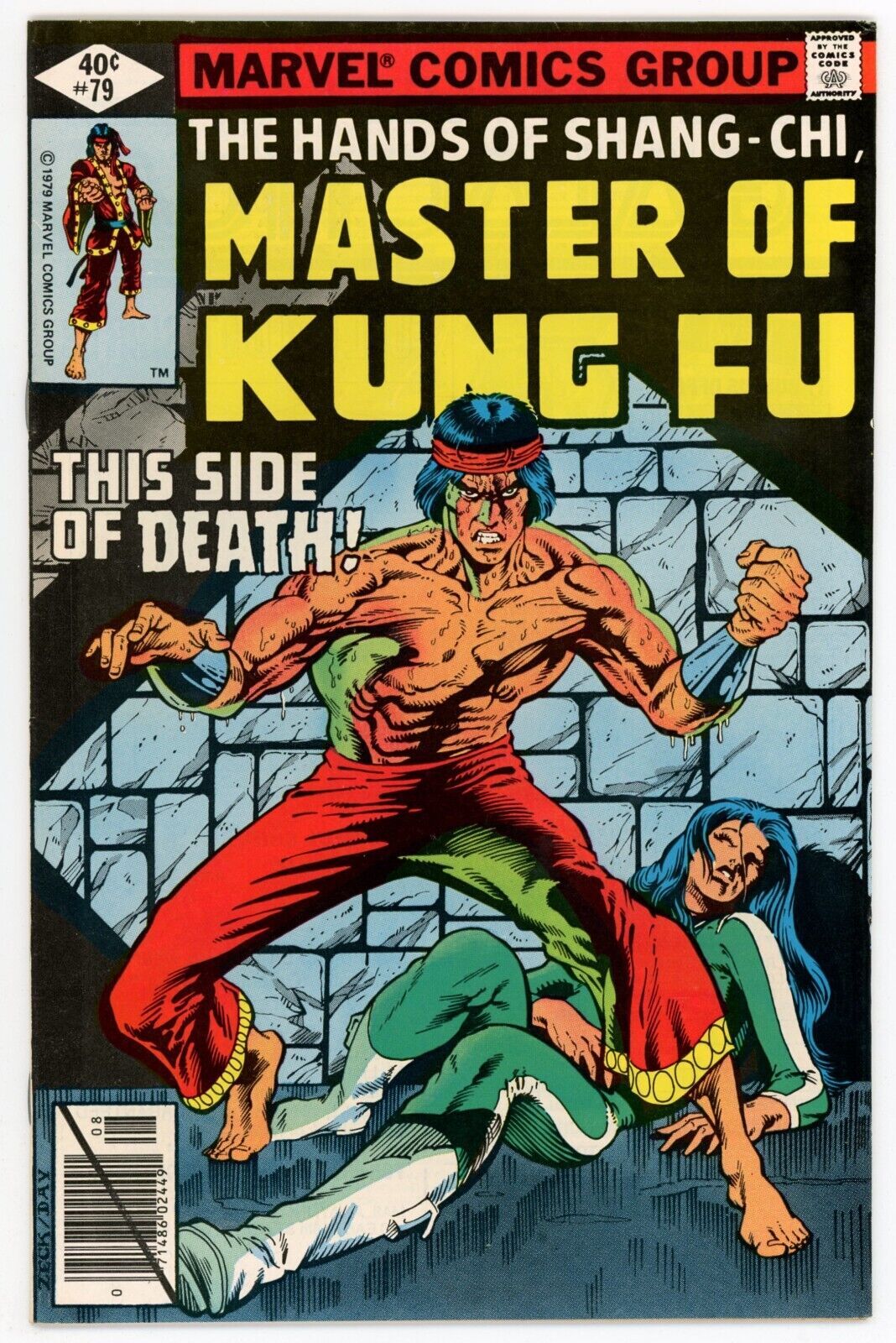 Master of Kung Fu 79 VFNM 9.0 Bronze Age Marvel 1979 Fu Manchu Shang ...