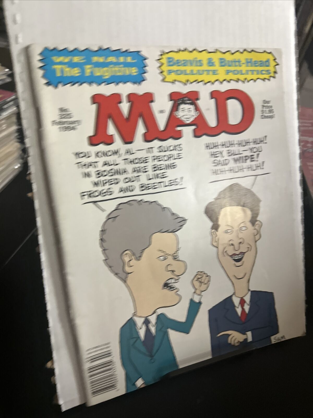 Vintage MAD Magazine February 1994 - Beavis and Butt-Head - 325 (actual ...