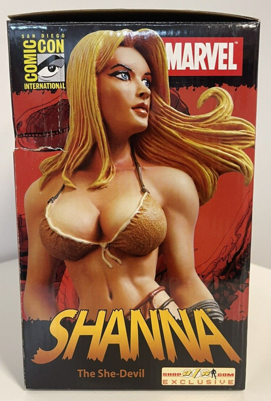 Diamond Select Shanna The She-Devil Marvel Mini-Bust Statue SDCC Exclusive | Comic Collectibles ...
