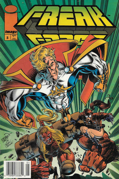 Freak Force #5 (Newsstand) GD; Image | Erik Larsen - low grade comic ...