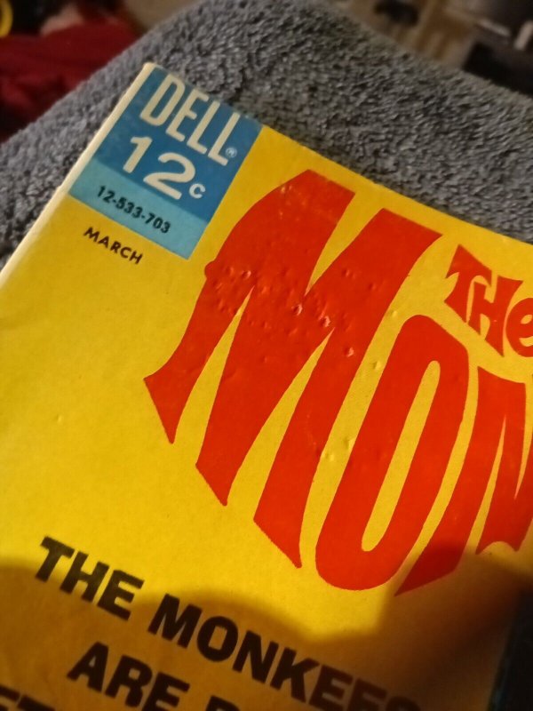 The Monkees #1 Dell Comics Comic Book 1967 Silver Age Music Photo Cover ...