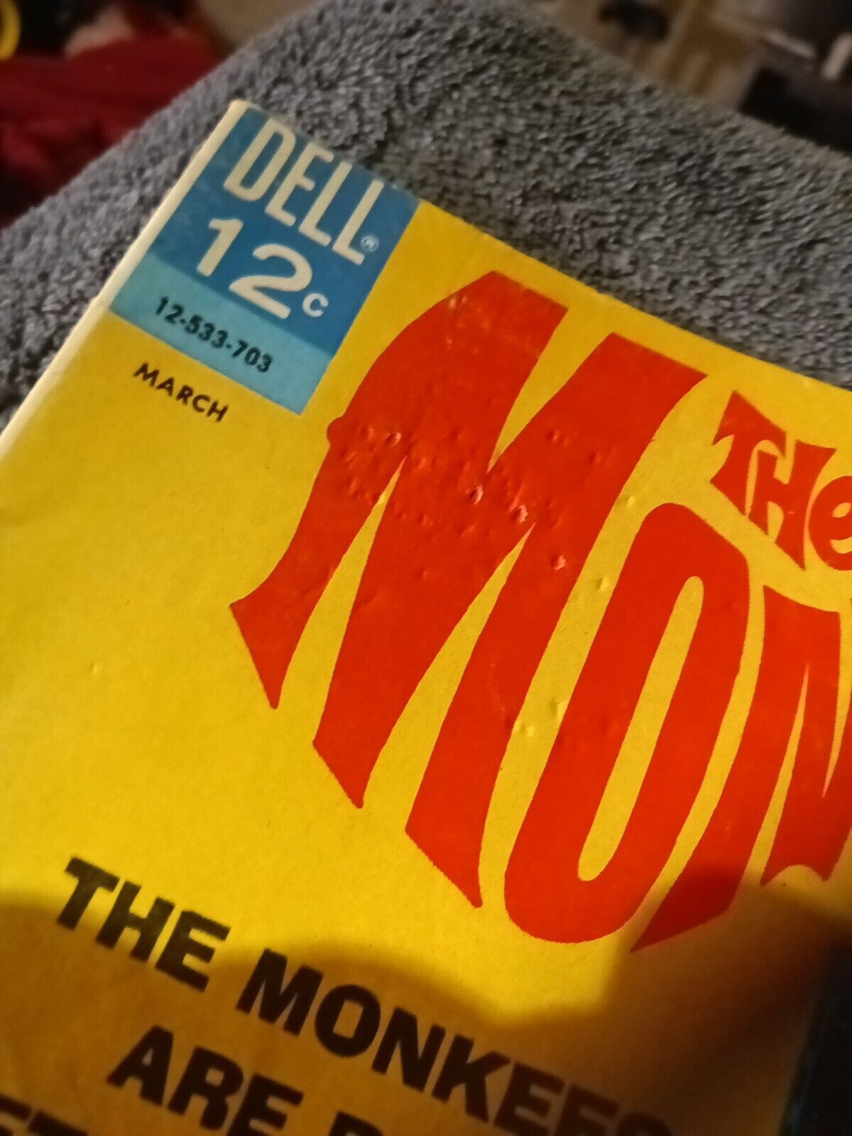 The Monkees #1 Dell Comics Comic Book 1967 Silver Age Music Photo Cover ...