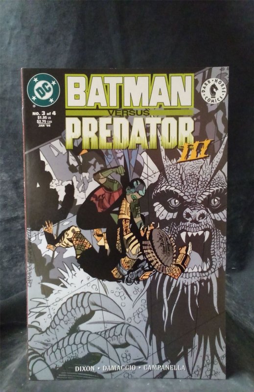 Batman Versus Predator III #3 1998 DC Comics Comic Book | Comic Books ...